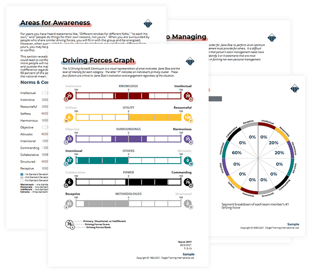 Driving Forces Profile